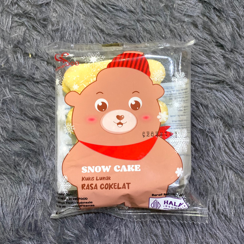 Jual Snow cake Kukis lunak Kexin food stroberi coklat susu | Shopee ...