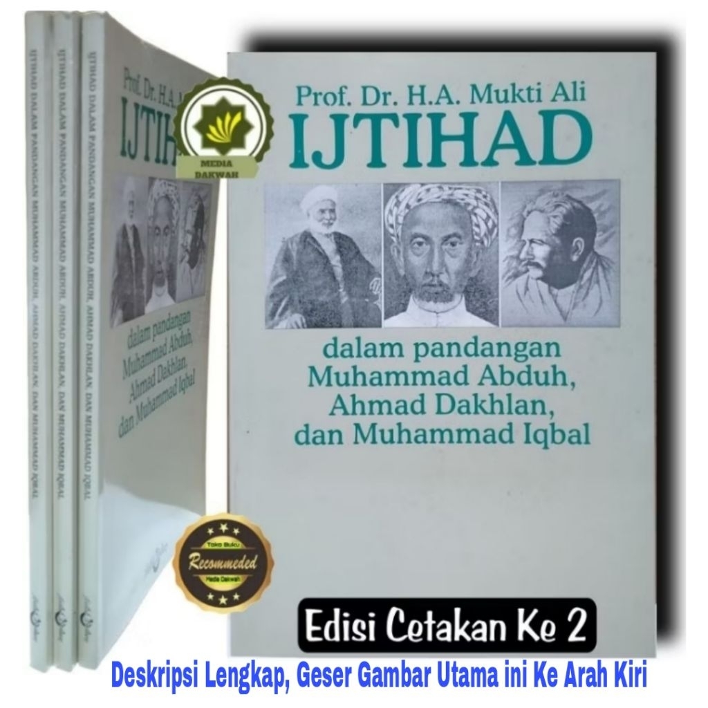 Jual Buku PANDUAN IJTIHAT - IJTIHAD DALAM PANDANGAN 3 TOKOH Pembaharu ...