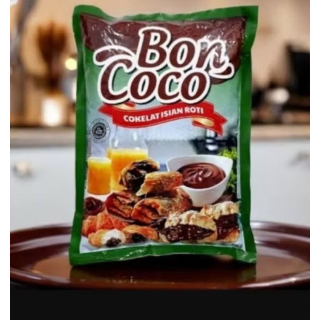 Jual BON COCO COKLAT PASTA SELAI ISIAN ROTI KEMASAN 1KG | Shopee Indonesia