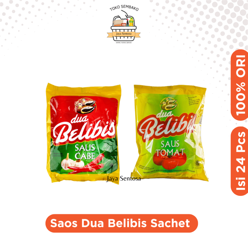 Jual Saos Dua Belibis Sachet Isi 24 Pcs/Pack (Saus Dua Belibis Cabe ...