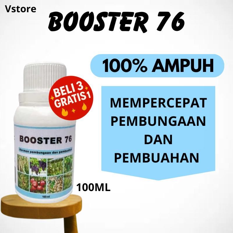 Jual Pupuk BOOSTER 76 Beli 3 gratis 1 ( 100ML ) Perangsang Penyubur ...