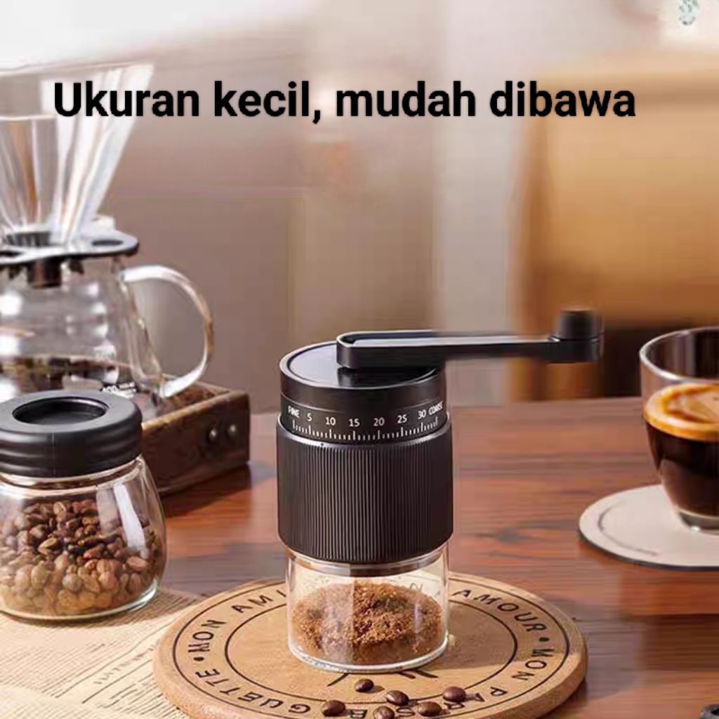 Jual (KP-3890) Penggiling Biji Kopi Manual Portabel Manual Coffee Bean ...