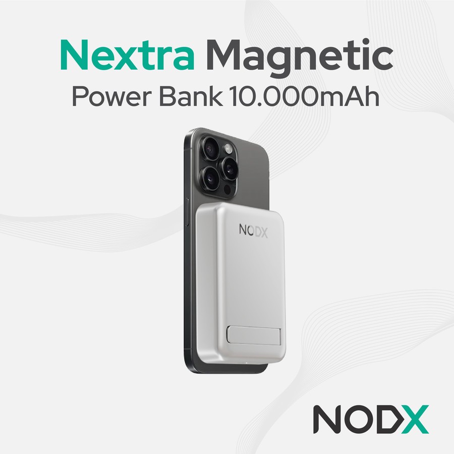 Jual NODX Nextra Wireless Magnetic Power Bank 10.000mAh 20W Fast ...