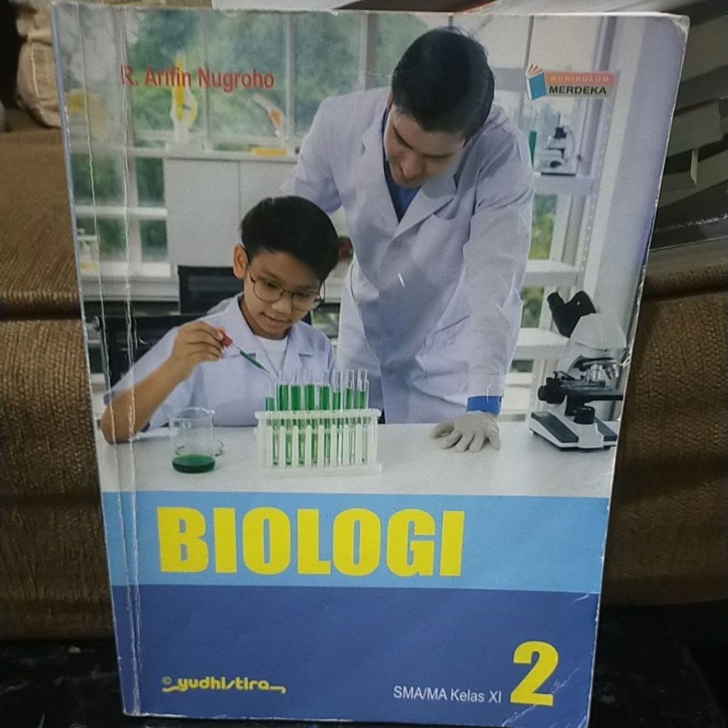 Jual buku biologi 2 untuk SMA atau Ma kelas XI penerbit Yudhistira karangan r Arifin Nugroho ...