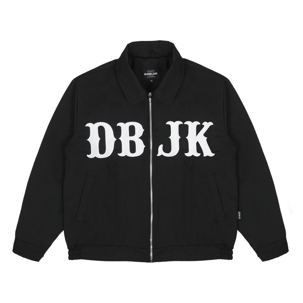 Jual Dobujack Work Jacket Boxy Jedi Black | Shopee Indonesia