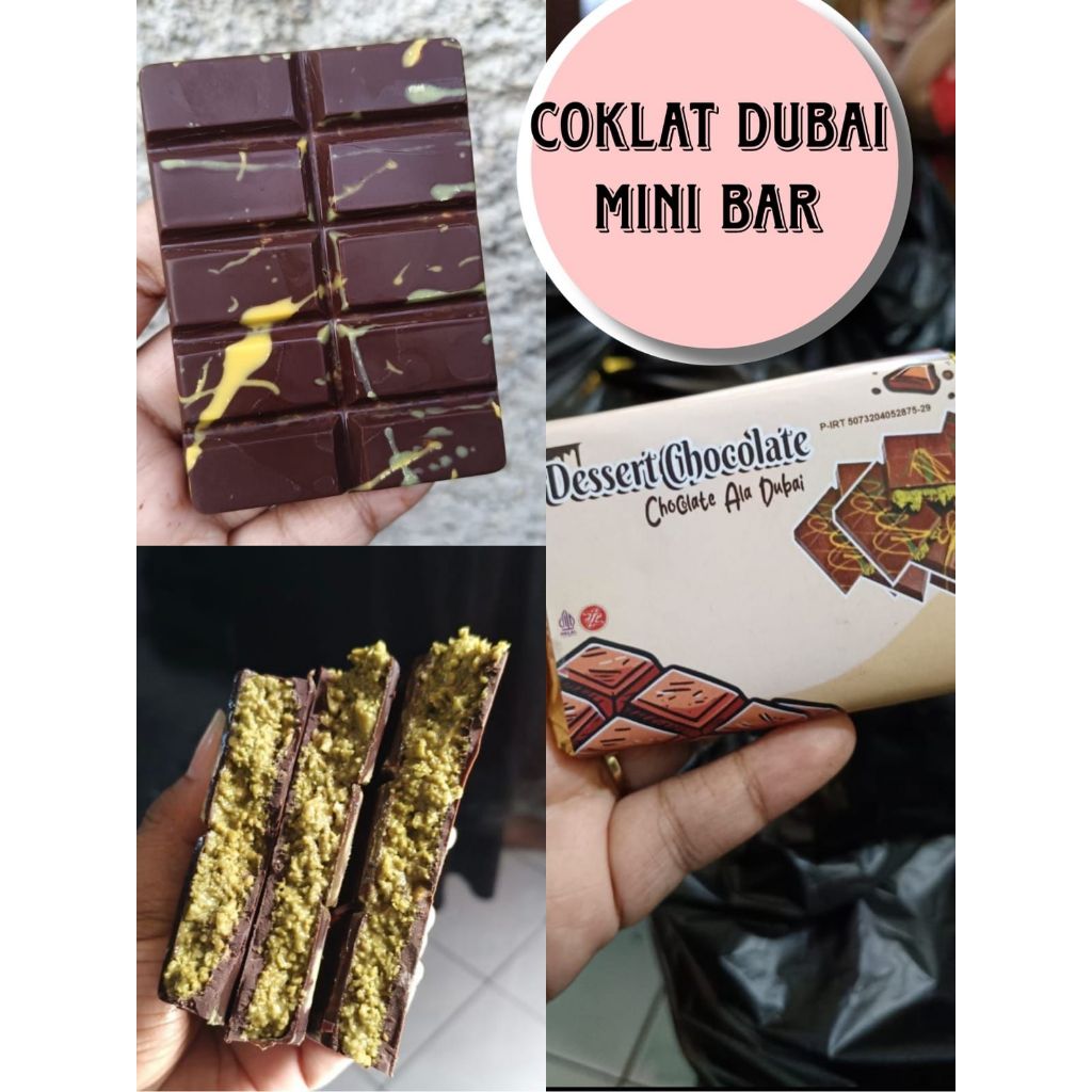 Jual Coklat Dubai Mini Bar / Coklat Dubai Mini | Shopee Indonesia