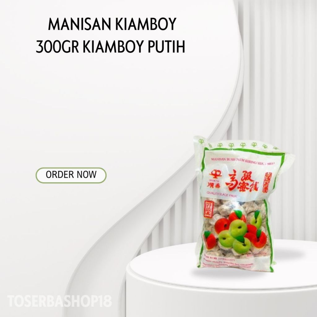 Jual Manisan Kiamboy / Kiamboi Merah / Putih / Cemilan Kiamboy 300gr ...