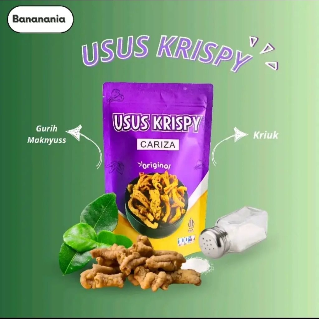 Jual Usus Krispy Cariza Rasa Original Isi 115gram Enak Renyah Kriuk ...