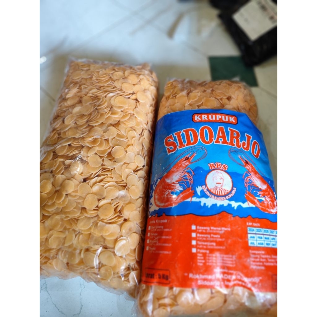 Jual 1 KG Kerupuk sari udang / seblak/ gado gado/ tahu tek/ nasi goreng ...