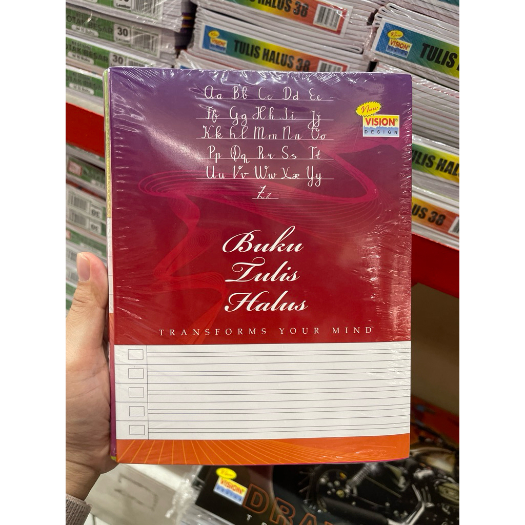 Jual BUKU HALUS VISION ISI 38 LEMBAR/ BUKU SEKOLAH / BUKU TULIS HALUS ...