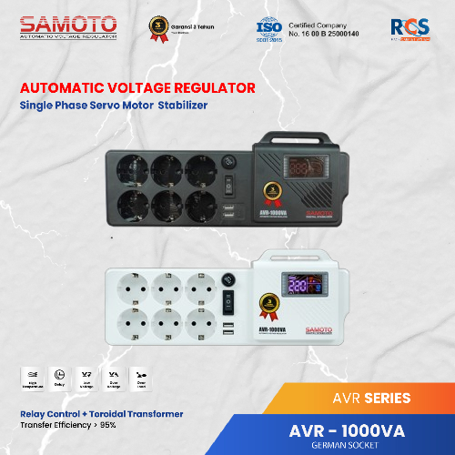 Jual SAMOTO Digital Stabilizer Samoto - Stavol Listrik Single Phase ...