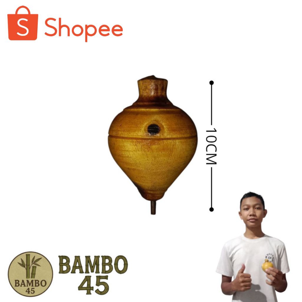 Jual BAMBO 45 / GANGSING KAYU TRADISIONAL / GANGSING KAYU / GASING KAYU ...