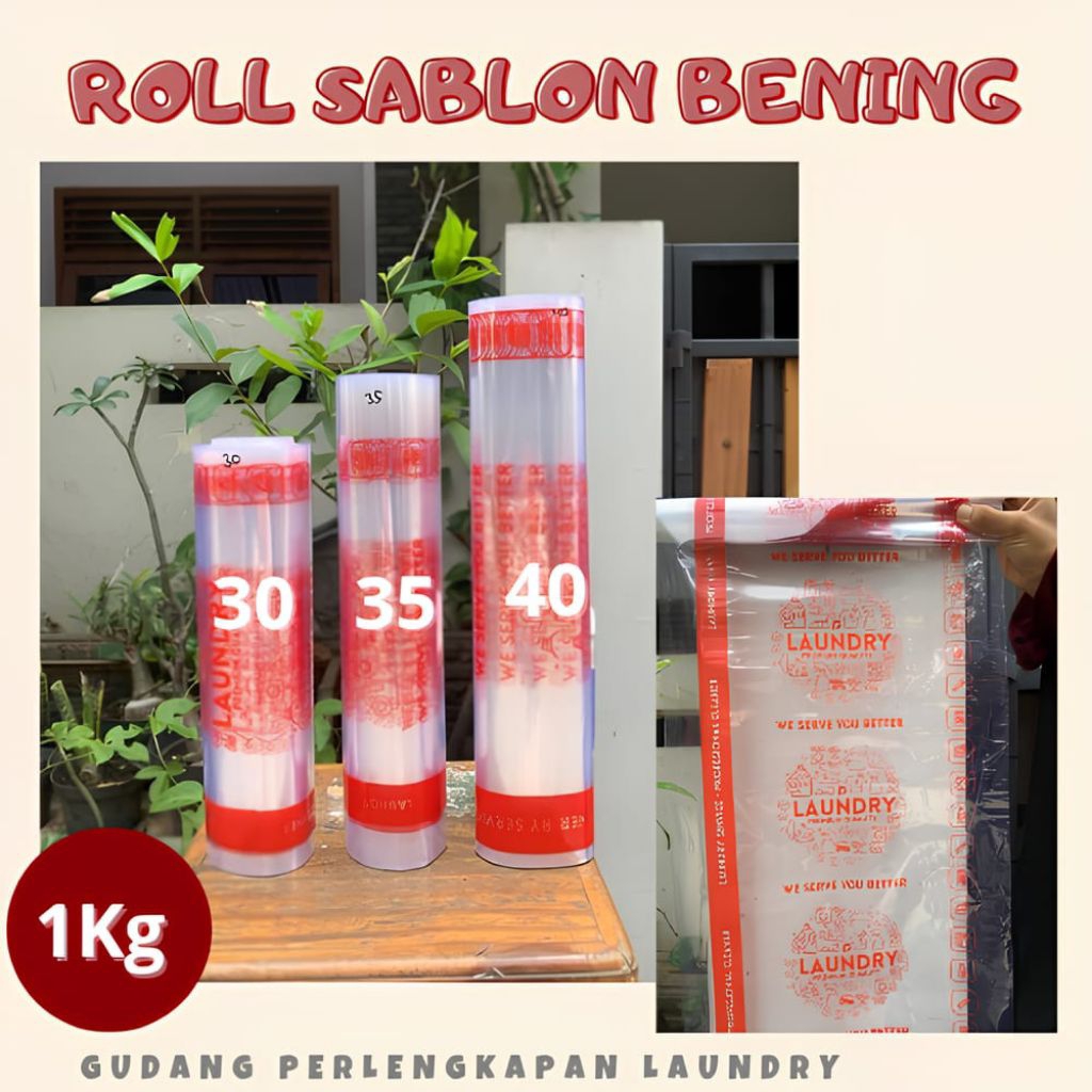 Jual PP Bening Roll Sablon, Roll Karpet Sablon 1KG, Roll Carpet Sablon ...