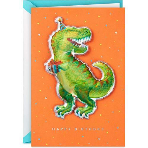 Jual GREETING CARD- SIGNATURE- HALLMARK- BIRTHDAY- KIDS- DINOSAURS- T ...