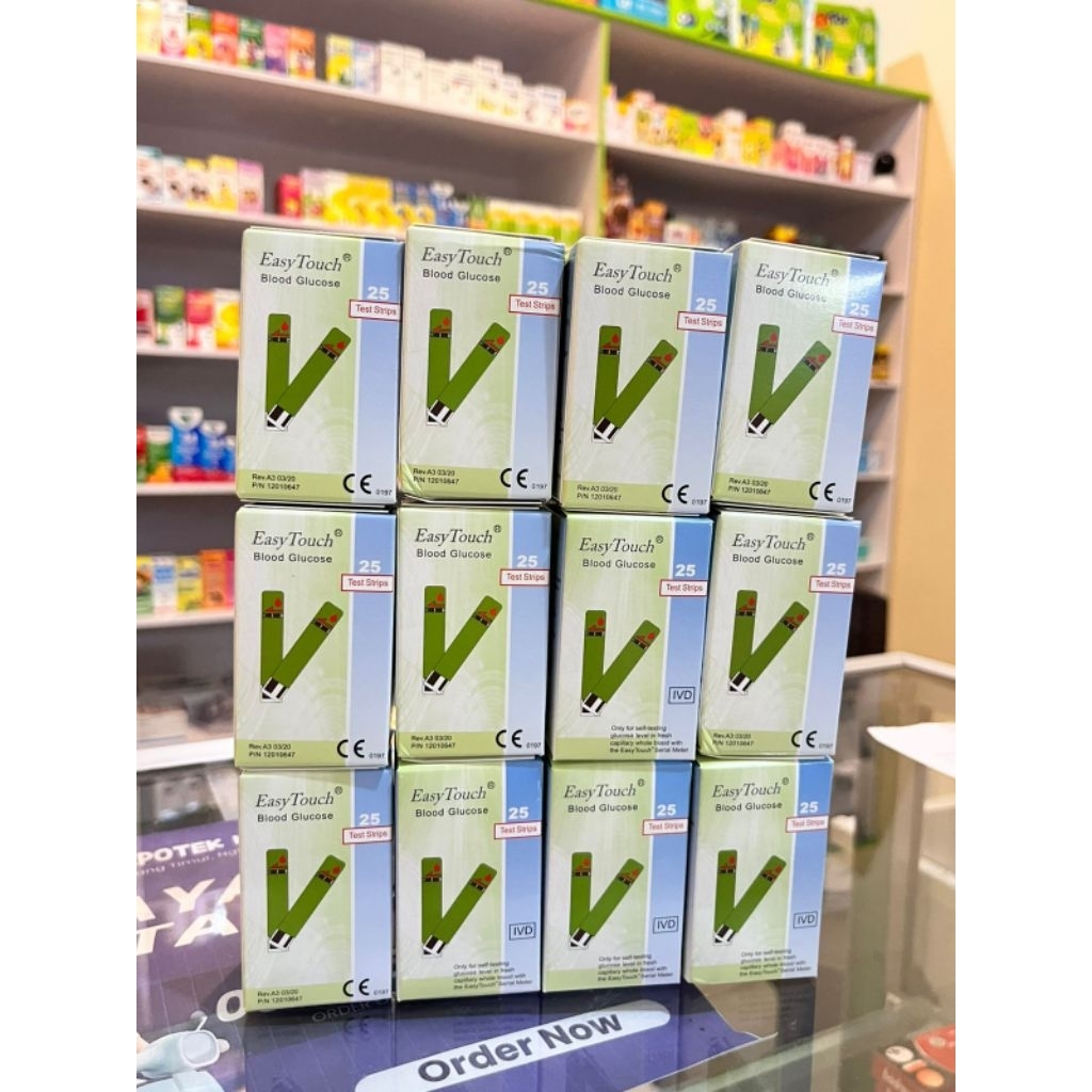 Jual EASYTOUCH STRIP TEST GULA DARAH EASYTOUCH REFILL | Shopee Indonesia