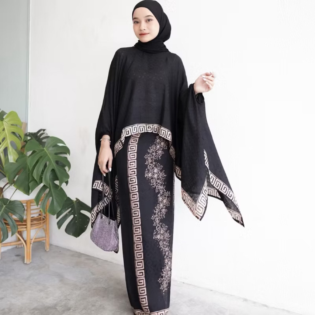 Jual Arumi Jupri Set Blouse dan Rok Lilit Batik Modern Viscose | Shopee ...