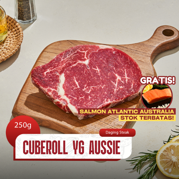 Jual Daging Sapi Premium Cuberoll/Ribeye Young Frozen Food Halal 250gr ...