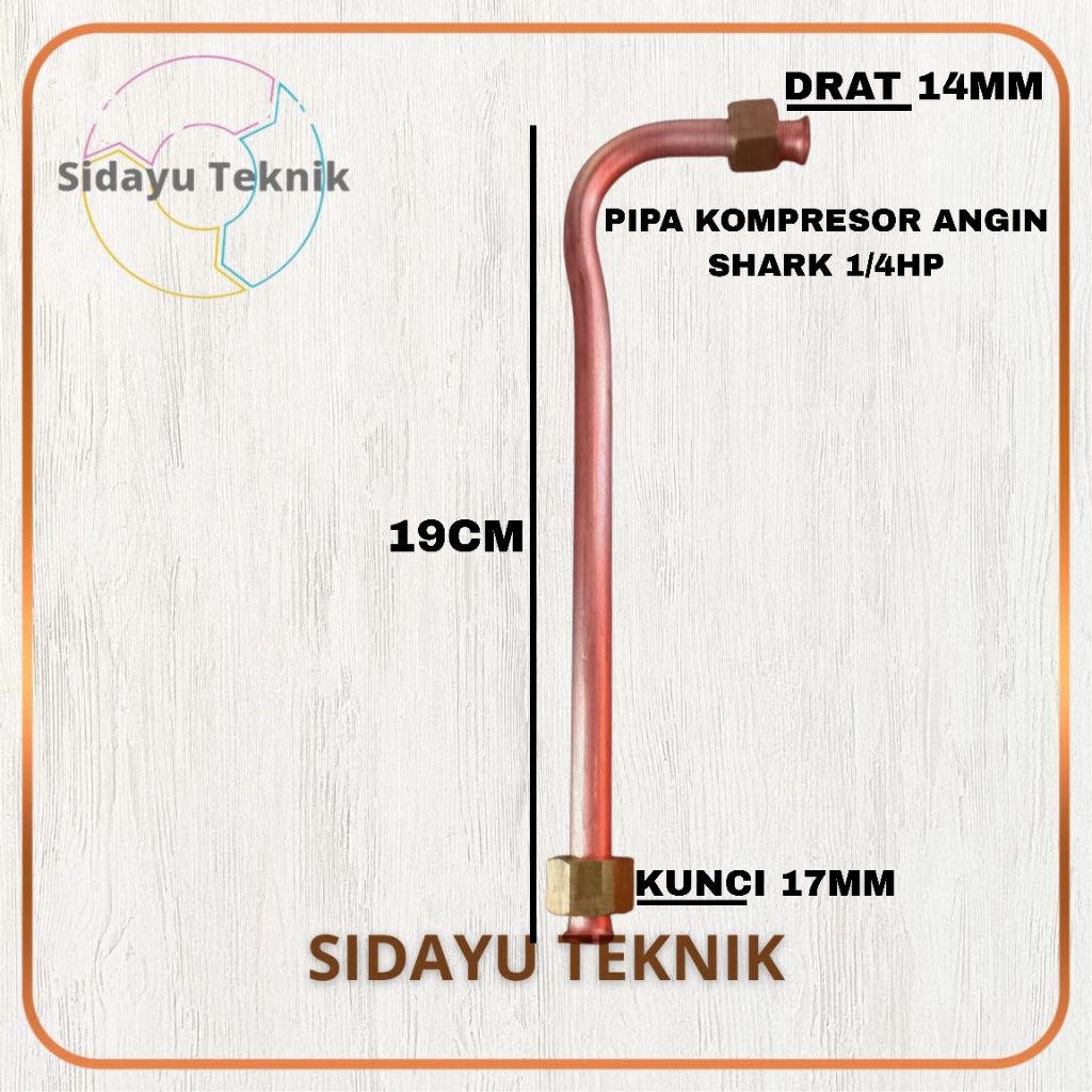 Jual Pipa Kompresor Angin Shark 1/4HP | Shopee Indonesia