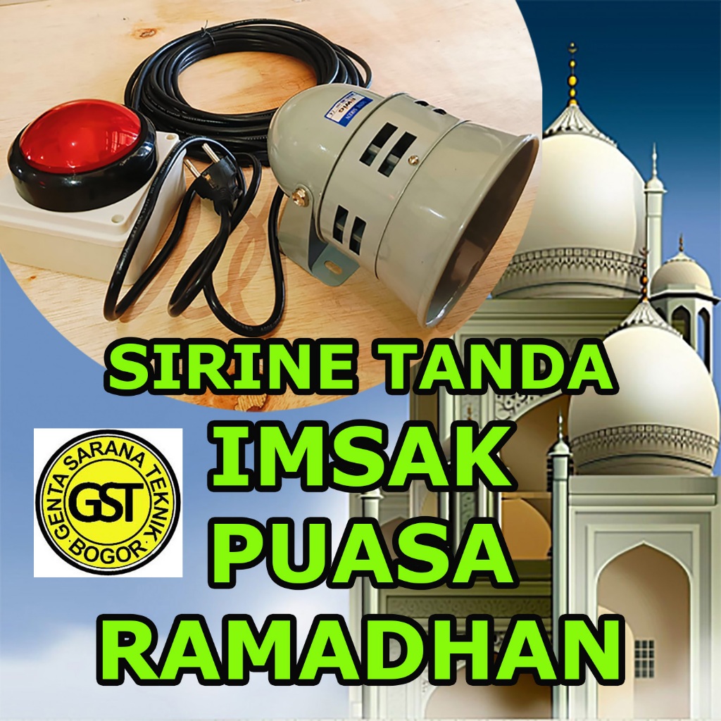 Jual Bel Suara Sirine Sirene Tanda Imsak dan Buka Puasa Ramadhan ...