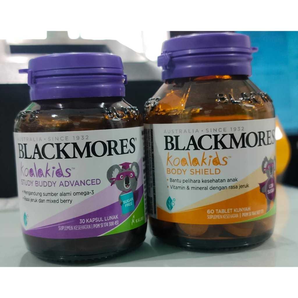 Jual Blackmores Kids - Body Shield 60 Tablet Kunyah - Koala Kids Study ...