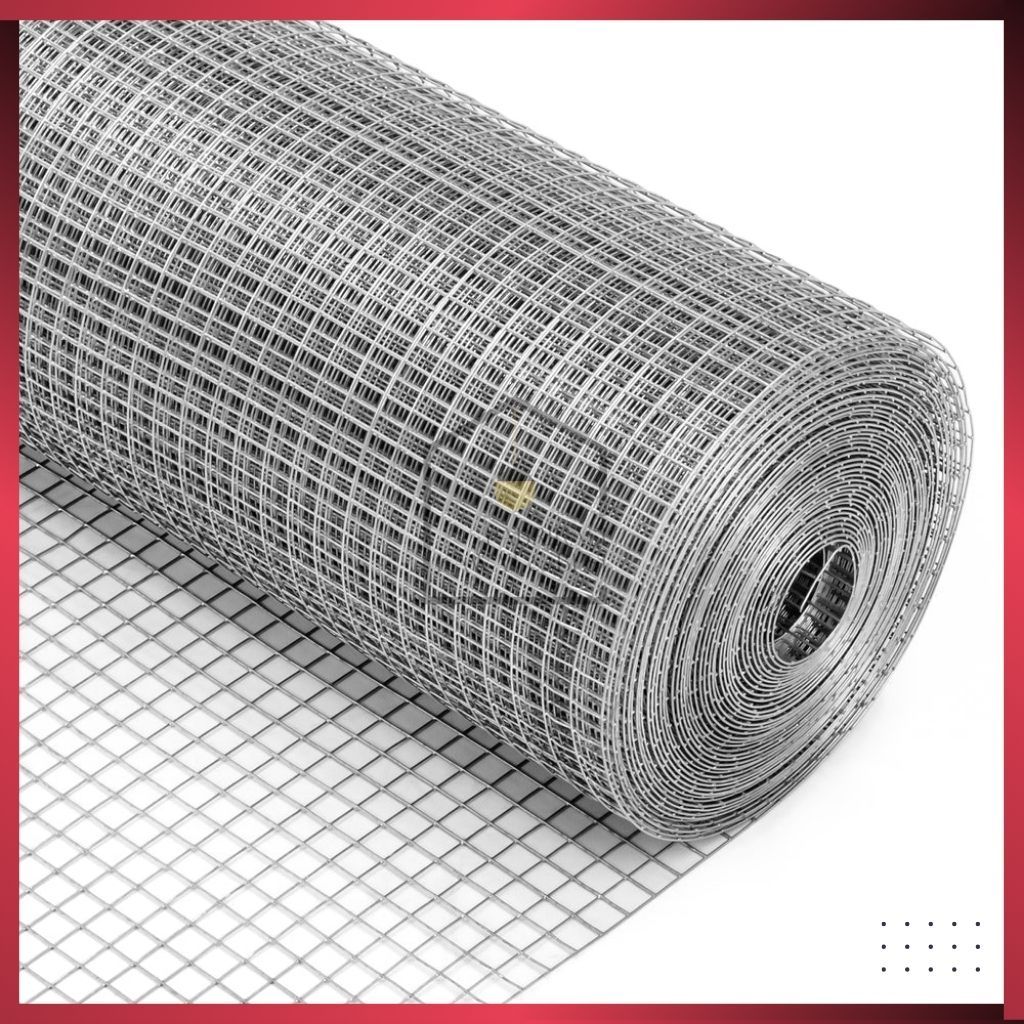 Jual Kawat Mesh Loket Galvanis Putih Panjang 5 Meter Lubangan 1" 1/4" 1 ...