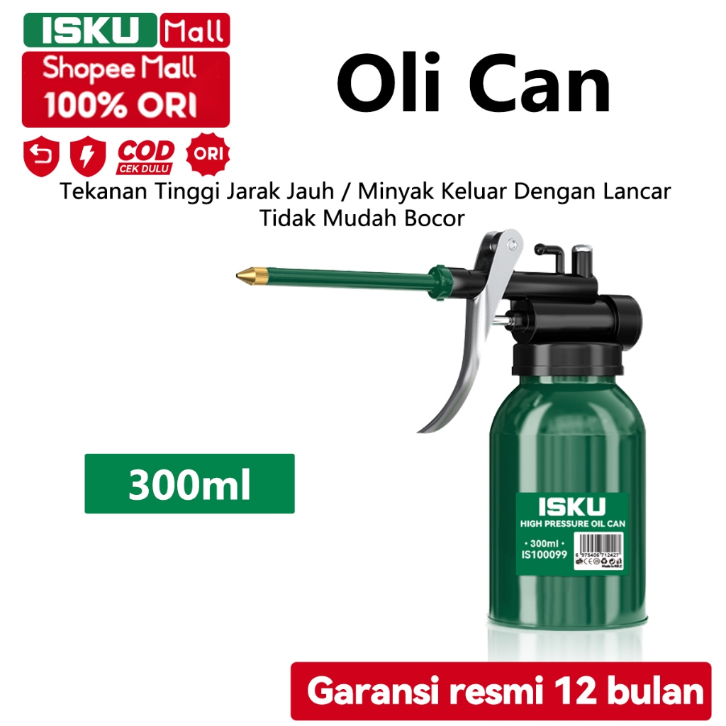 Jual ISKU Oli Gun 300ML /350MLPenyemprot Botol Semprot Minyak OIL ...