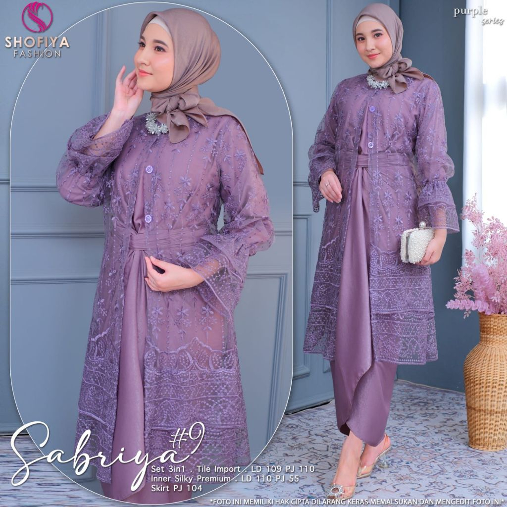 Jual Sabriya / Sabriya Set 3 in 1 / Original Sabriya / Original Shofiya ...