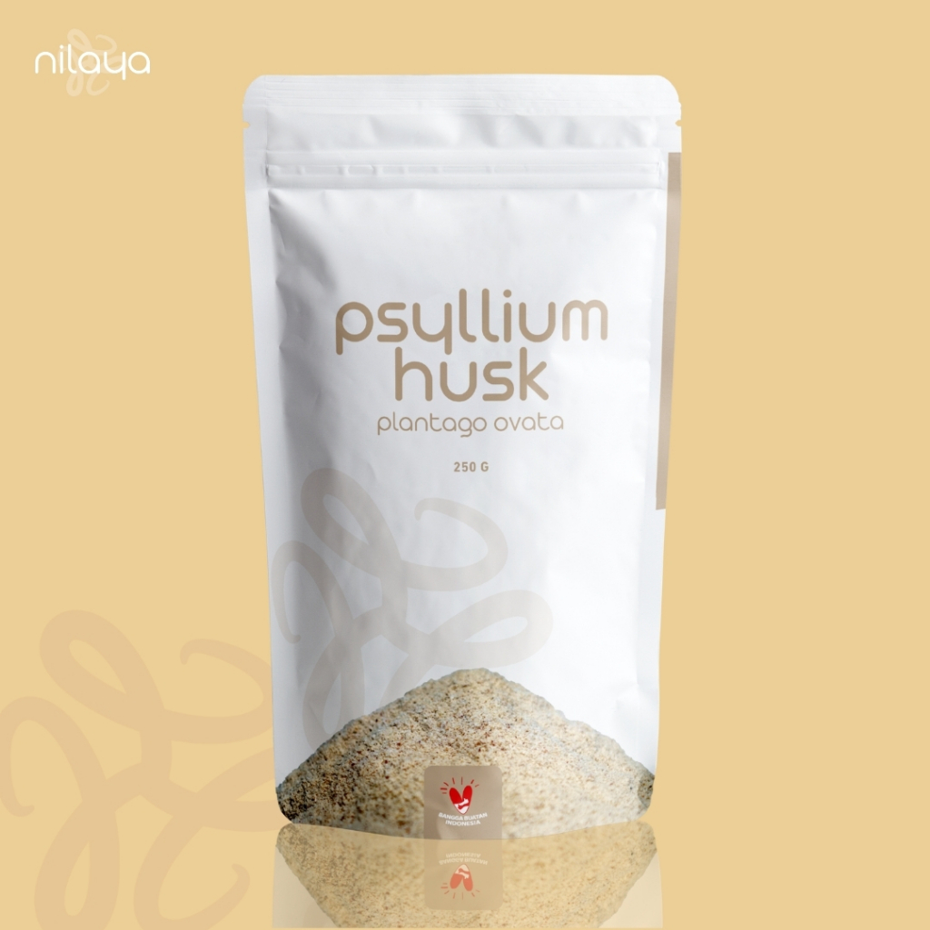 Jual NILAYA Psyllium husk powder 250 grams / High Fiber untuk Penurunan ...