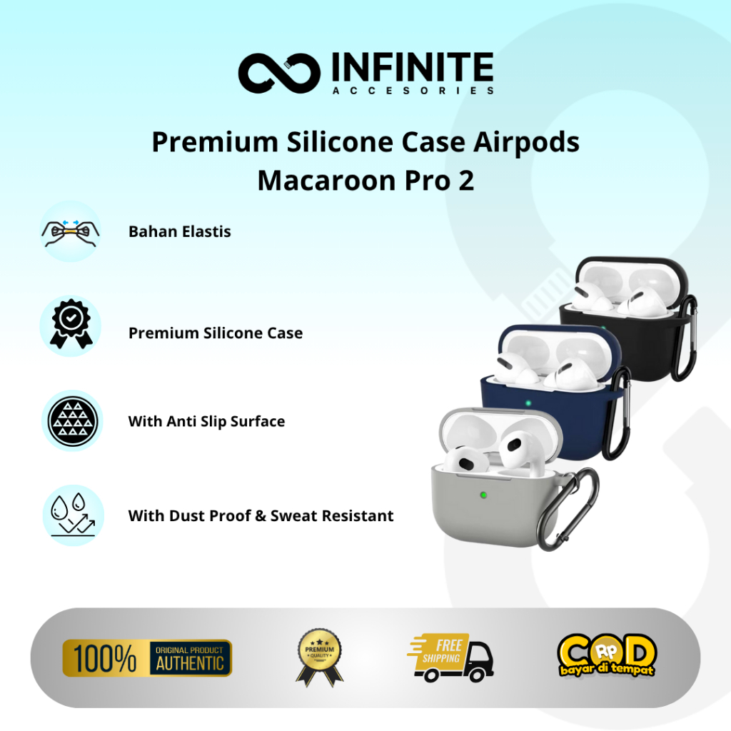 Jual Silicone Case Airpods Pro 2 | Shopee Indonesia