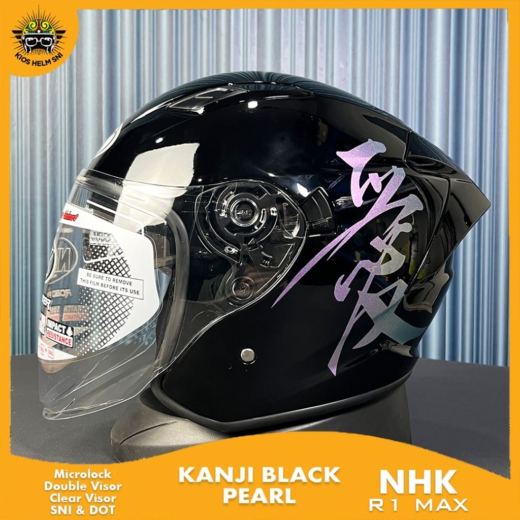 Jual Helm NHK R1 Max Kanji | NHK Original | Shopee Indonesia