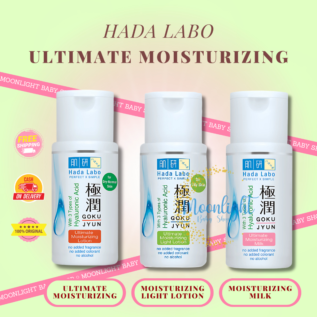 Jual Hada Labo Ultimate Moisturizing 100ml - Light Lotion - Hadalabo ...