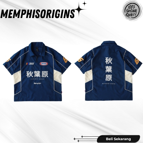 Jual MEMPHISORIGINS WORK SHIRT AKIBAHARA - WORK SPARKLE - NASCAR SHIRT ...