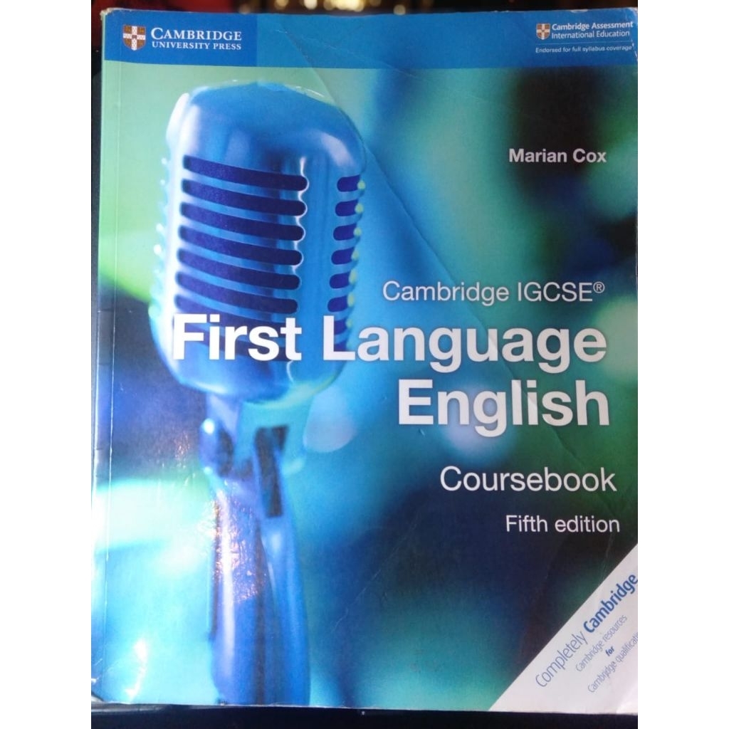 Jual Cambridge IGCSE First Language English Coursebook fifth edition ...