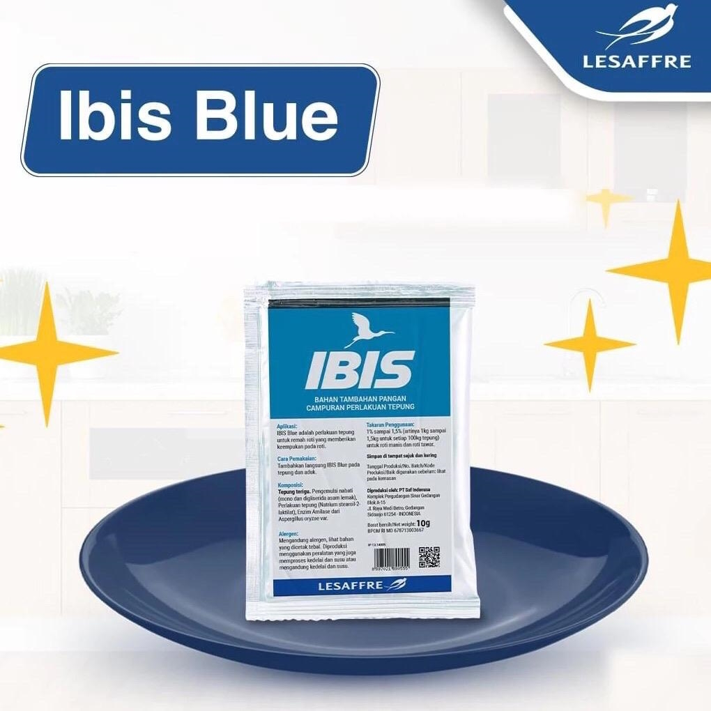 Jual IBIS Blue Ibis Biru Pelembut Roti Kemasan Sachet 10g | Shopee ...