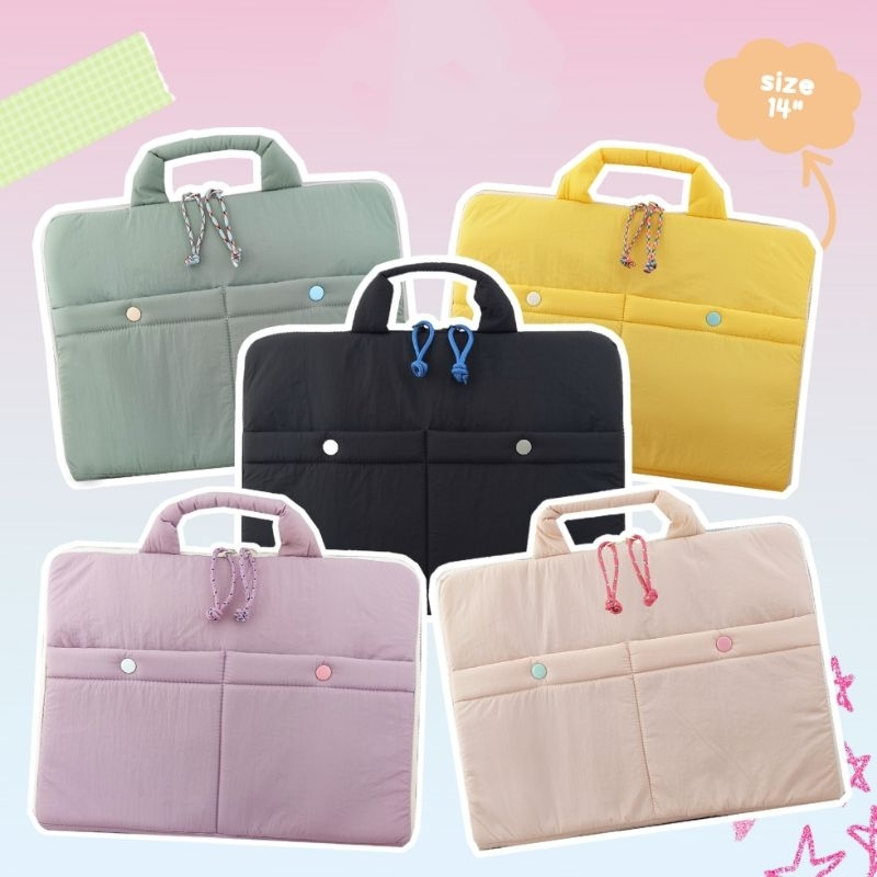 Jual MONTELLARGE Tas laptop tas tenteng laptop ukuran lengkap slevee ...