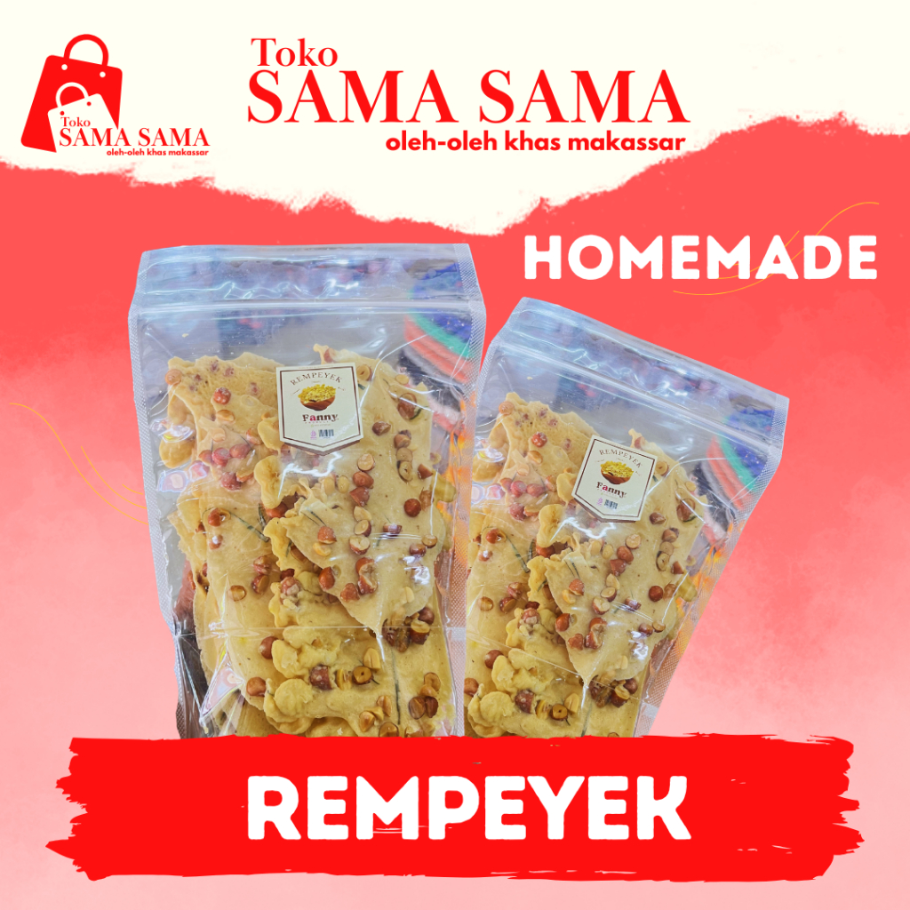 Jual Keripik Rempeyek / KERIPIK PEYEK / / REMPEYEK KHAS TOKO SAMA SAMA ...