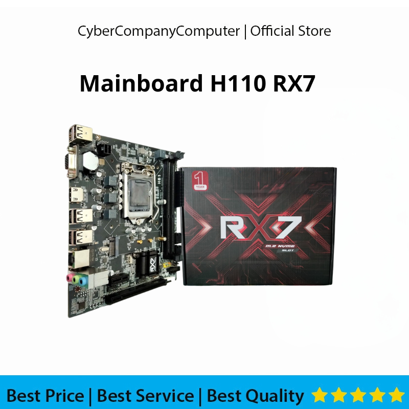 Jual MAINBOARD H110 RX7 - MOTHERBOARD H110 RX7 Socket LGA1151 INTEL ...