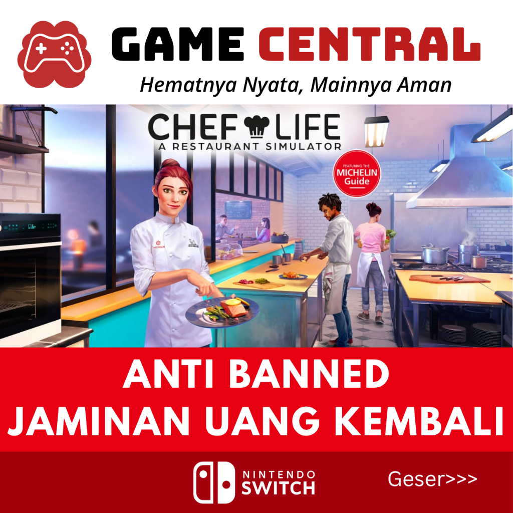 Jual Chef Life : A Restaurant Simulator Nintendo Switch Digital Game ...