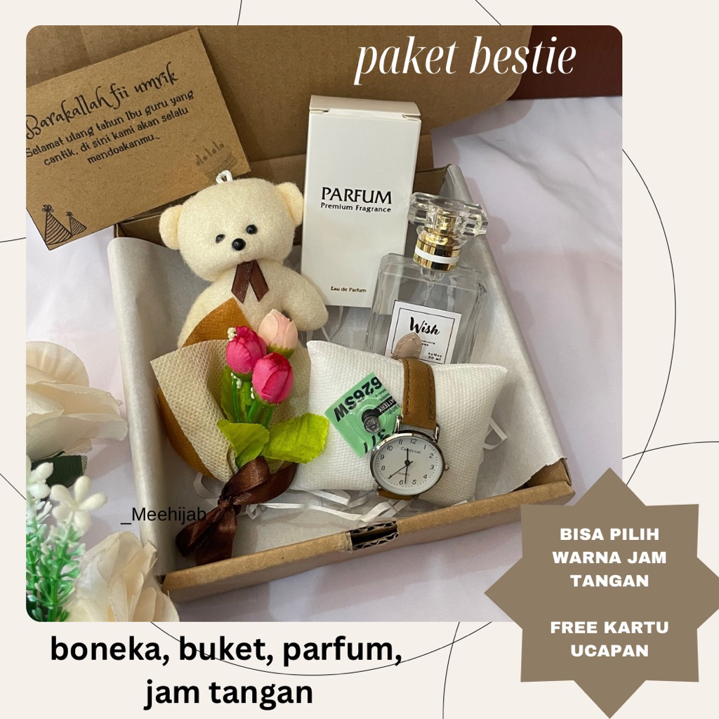 Jual HAMPERS BESTIE CEWEK KADO HADIAH ULTAH | Shopee Indonesia