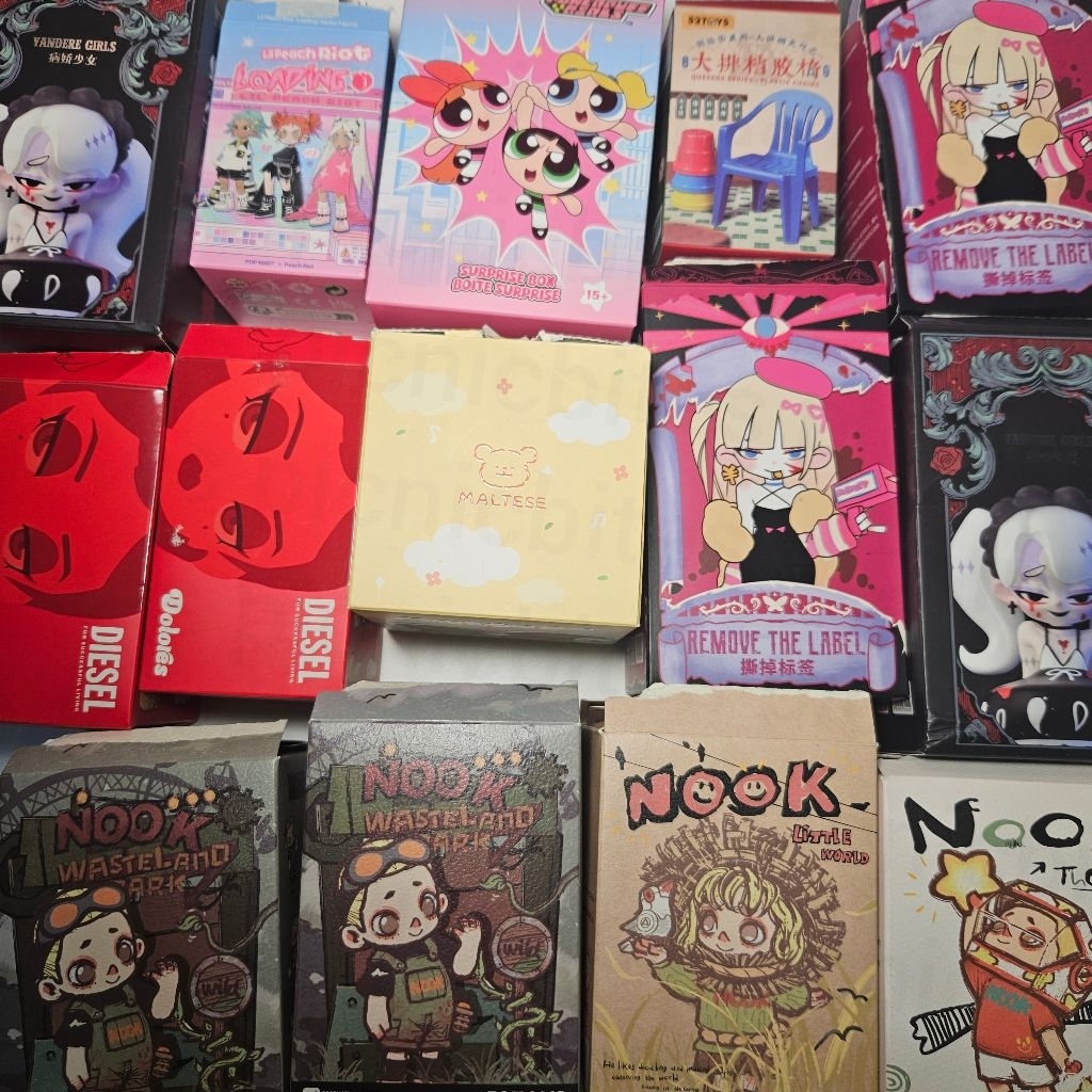 Jual [SELECTED] Blind Box Decluttering Miniso, Oh!Some, KKV, 52TOYS ...