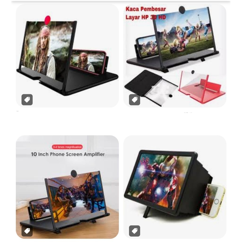 Jual Kaca Pembesar Layar HP F1 F2 F3 F6 - Enlarged Screen F6 Amplifier ...
