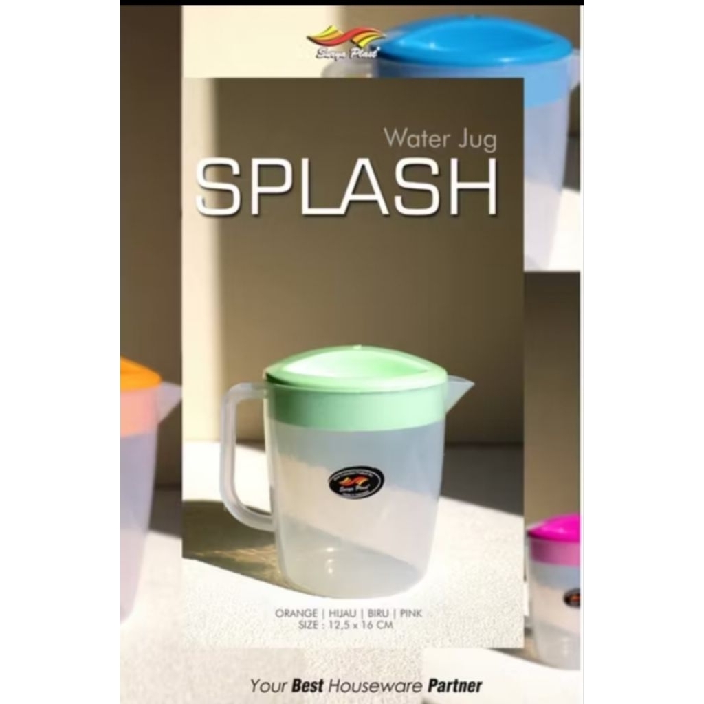 Jual Eskan Mini/Ceret plastik/Waterjug SPLASH/Teko plastik Mini-1pcs ...