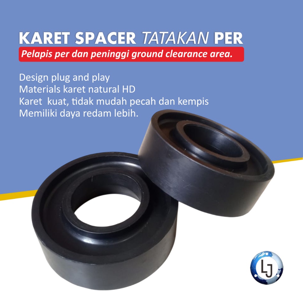Jual Karet Spacer Per Belakang Bawah Calya Sigra Custom Set 2pcs ...