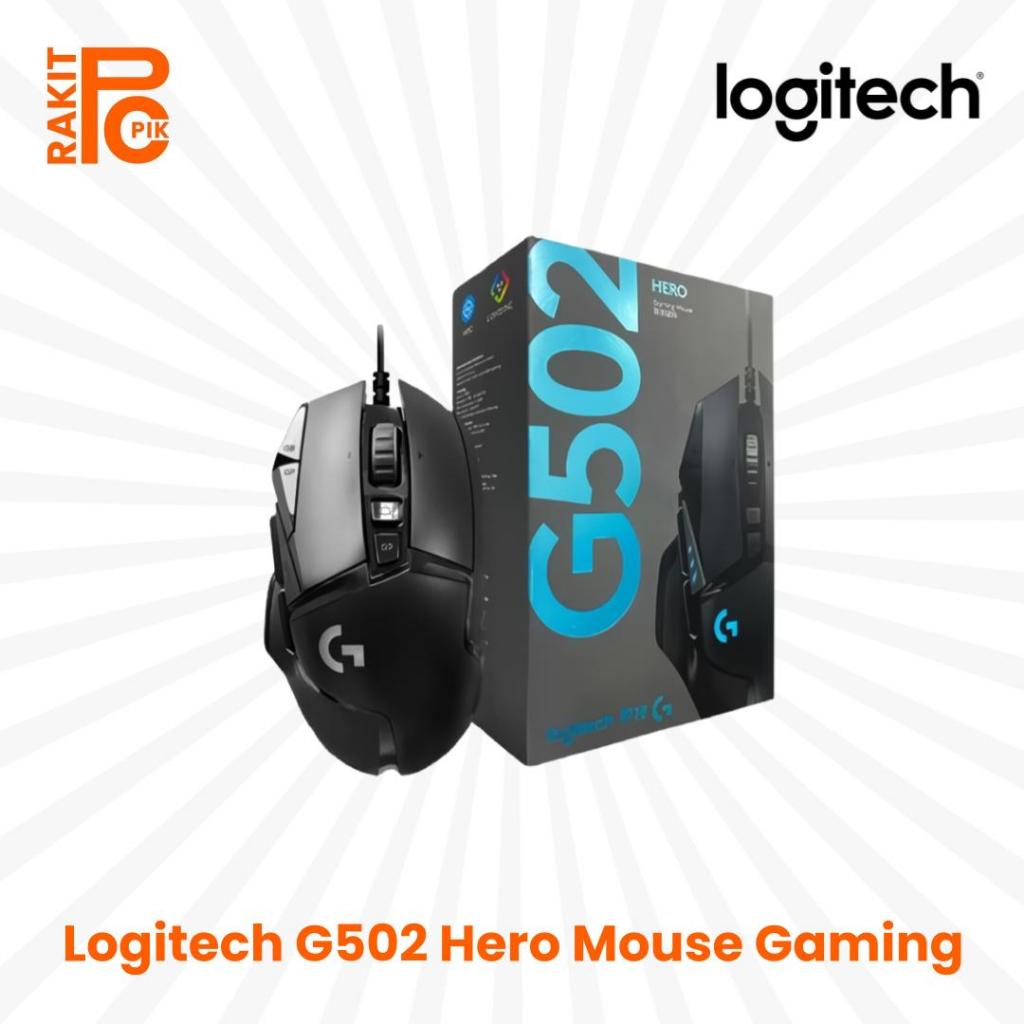 Jual Logitech G502 Hero Mouse Gaming, Mouse Gaming berkabel 16000DPI ...