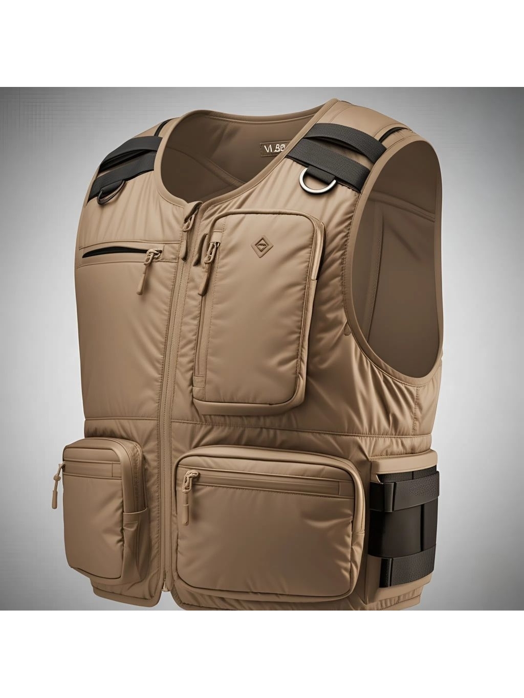 Jual Rompi Taktis Pria Multifungsi Grey | Vest Outdoor Cargo Casual ...