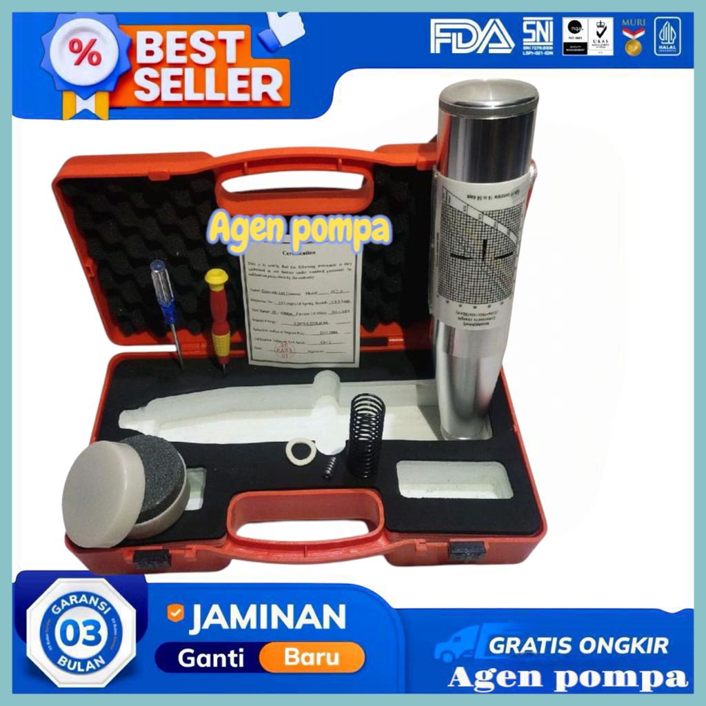 Jual Hammer Test Beton Concrete hammer test beton Alat uji beton tipe ...