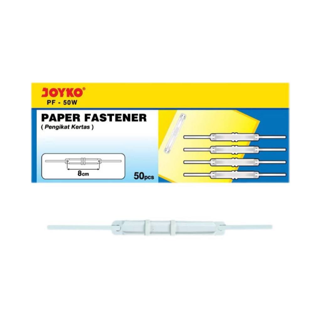 Jual Paper Fastener / Acco Putih Joyko PF-50W | Shopee Indonesia
