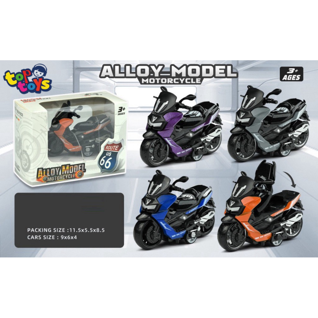 Jual Mainan diecast motor Matic Yamaha Nmax / Mainan Motor Alloy ...