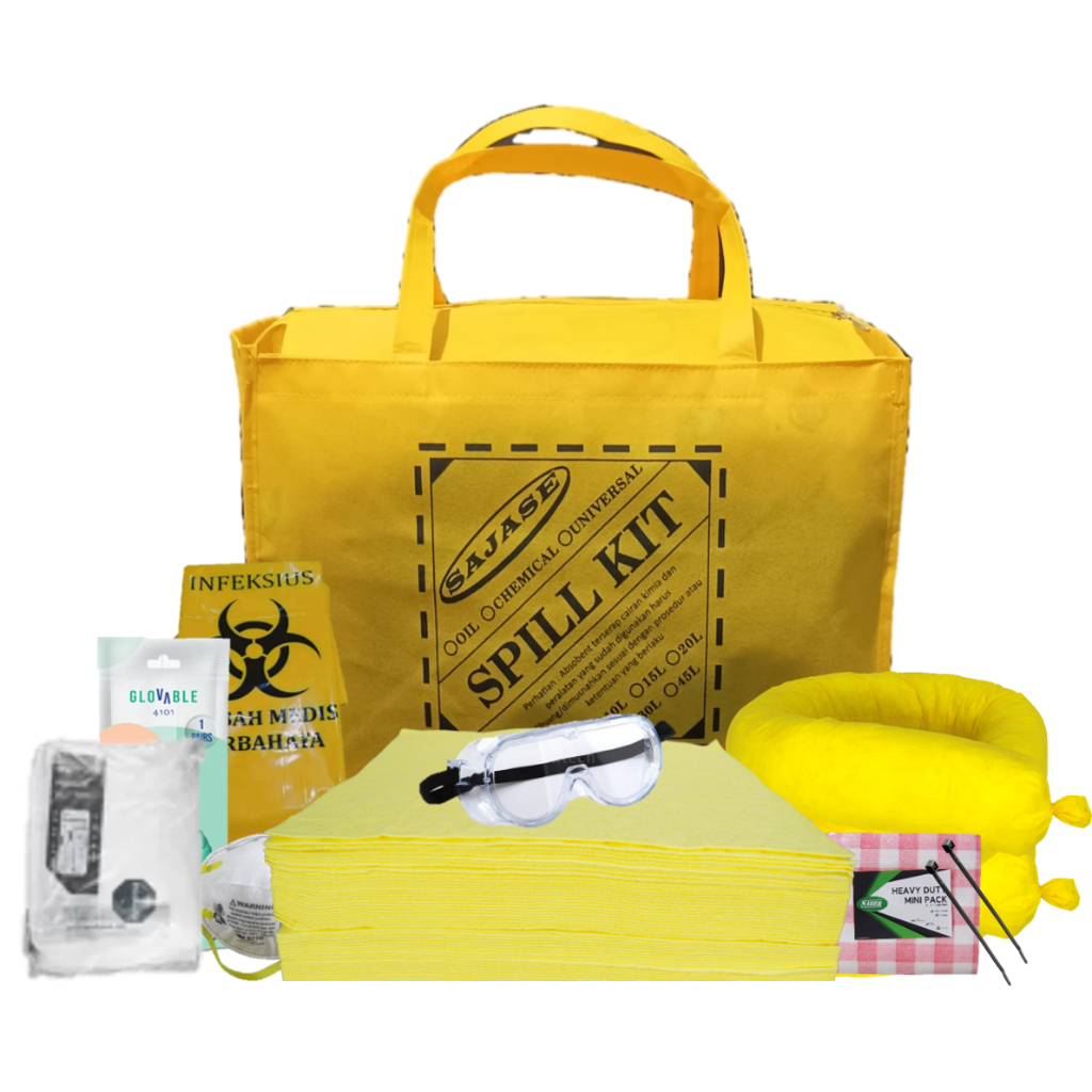 Jual Chemical Spill Response Kit 20 Liter Chemical Spill Kit 20 Liter Kemasan Soft Bag Harga ...