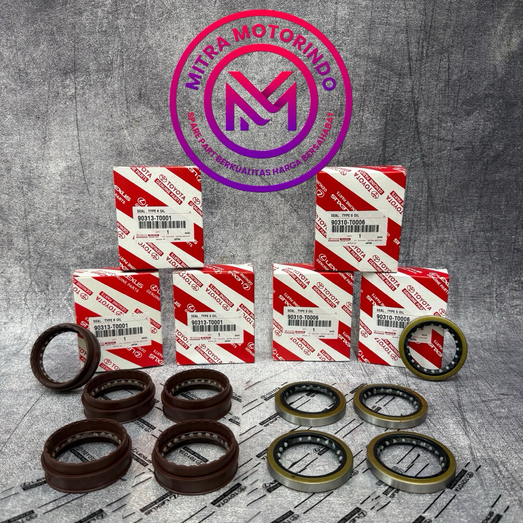 Jual Seal As Roda Belakang Luar&Dalam Toyota Innova Reborn-Hilux Revo ...